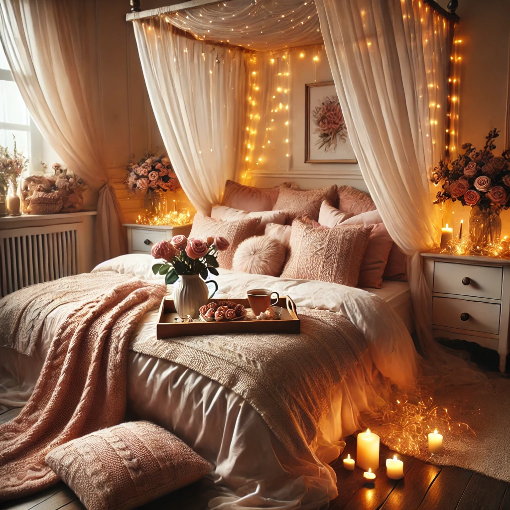 Create a Dreamy, Romantic Bedroom for Valentine’s Day – In Just One ...