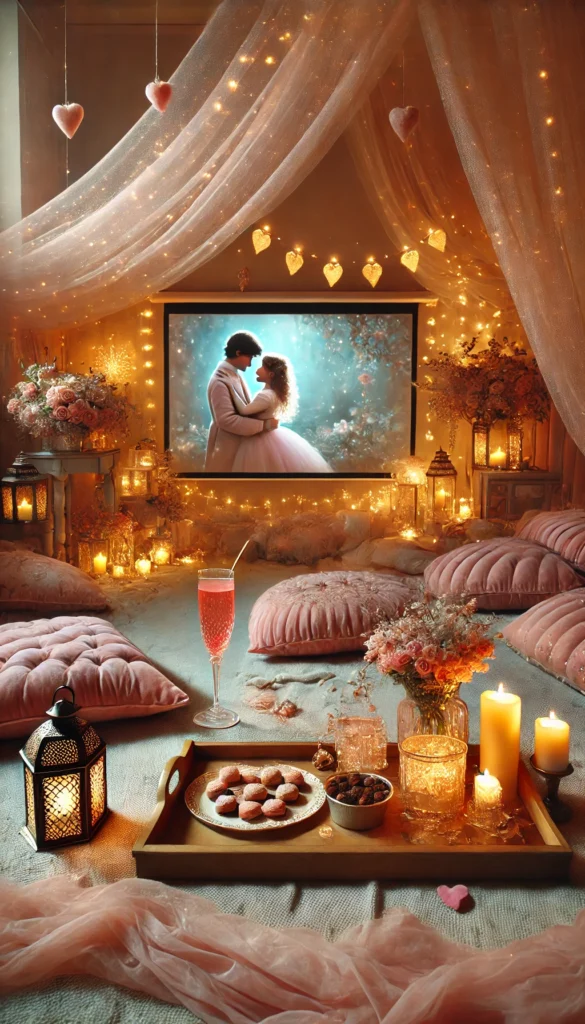 The Ultimate Cozy Valentine’s Day Movie Night Setup (Snacks, Decor ...